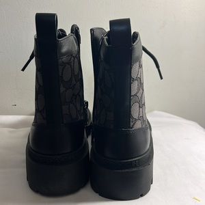 Coach | Shoes | New In Box Coach Citysole Lace Up Boot Signature ...